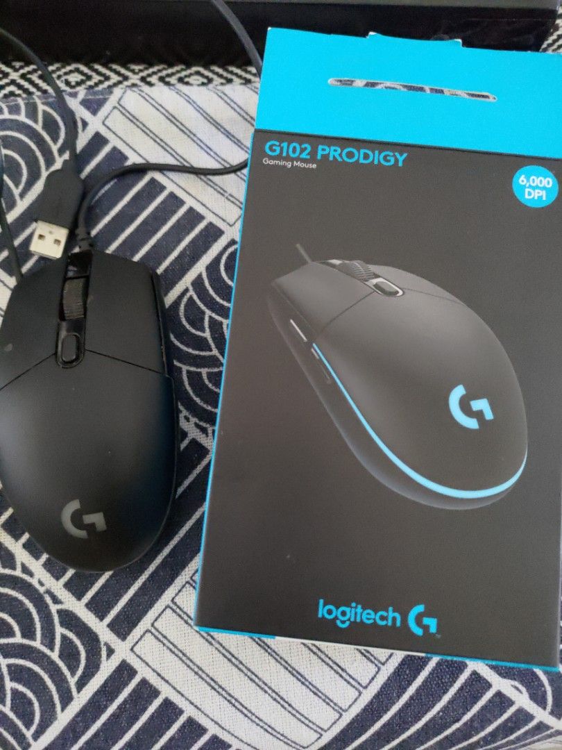 Logitech G102 Prodigy, Computers & Tech, Parts & Accessories, Mouse & Mousepads on Carousell