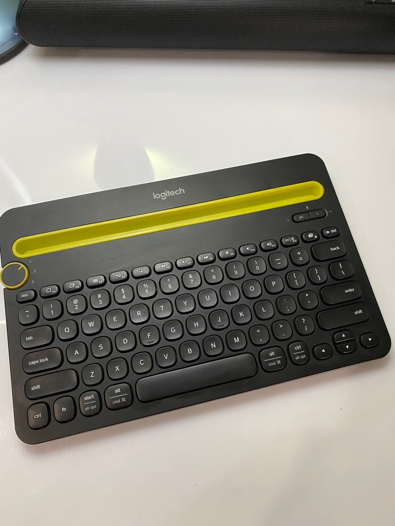 LOGITECH K480 KEYBOARD WIRELESS BLUETOOTH MULTI-DEVICE - BLACK (HITAM ...