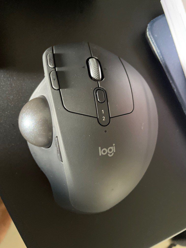 Logitech Mx Ergo Plus Mouse Computers Tech Parts Accessories Mouse Mousepads On Carousell