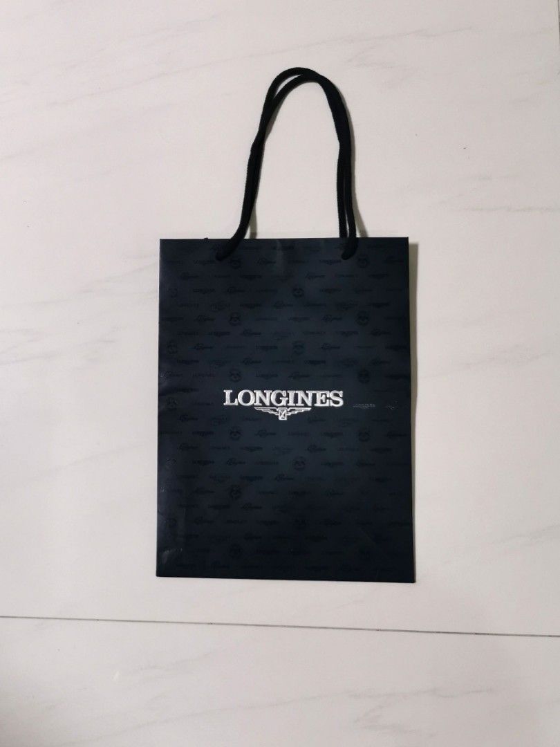 Longines Paper Bag, Carrier, Luxury, Accessories on Carousell