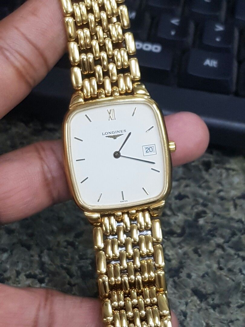 Longines rectangular on Carousell