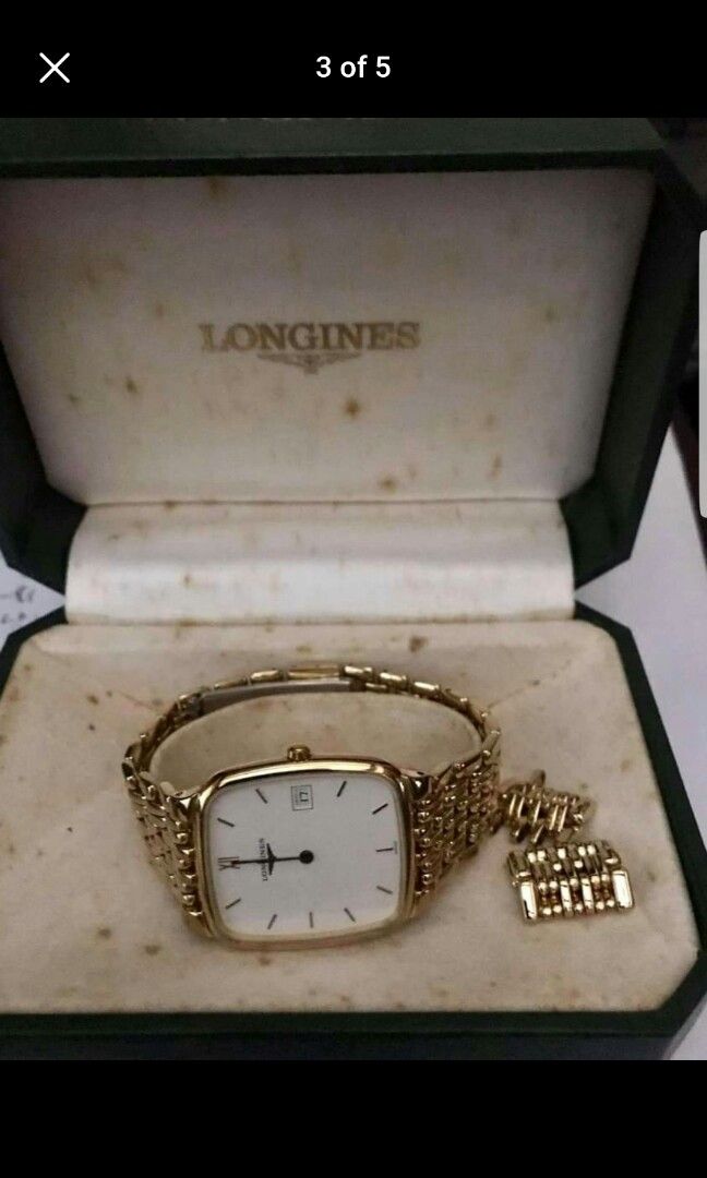 Longines rectangular on Carousell