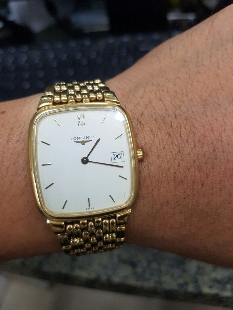 Longines rectangular on Carousell