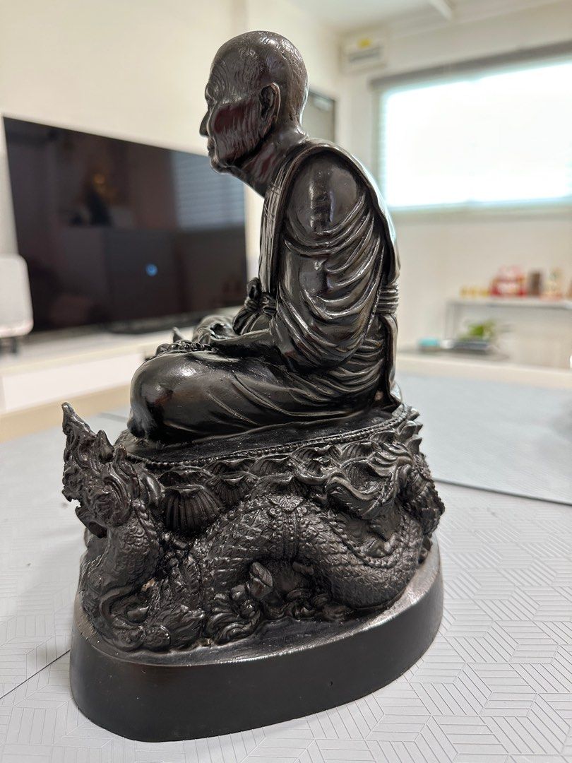 LP Tuad 10 inches Bucha from Wat Chang Hai B.E.2553, Hobbies & Toys ...