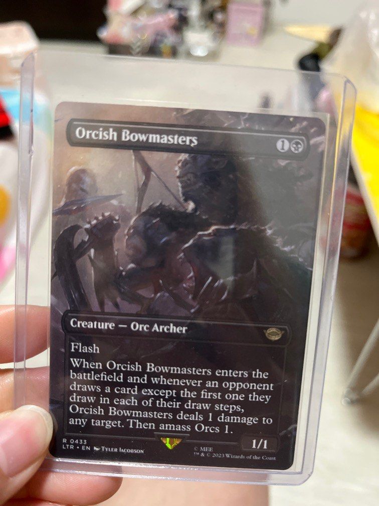 Magic the gathering lord of the ring orcish bowmasters, Hobbies & Toys ...