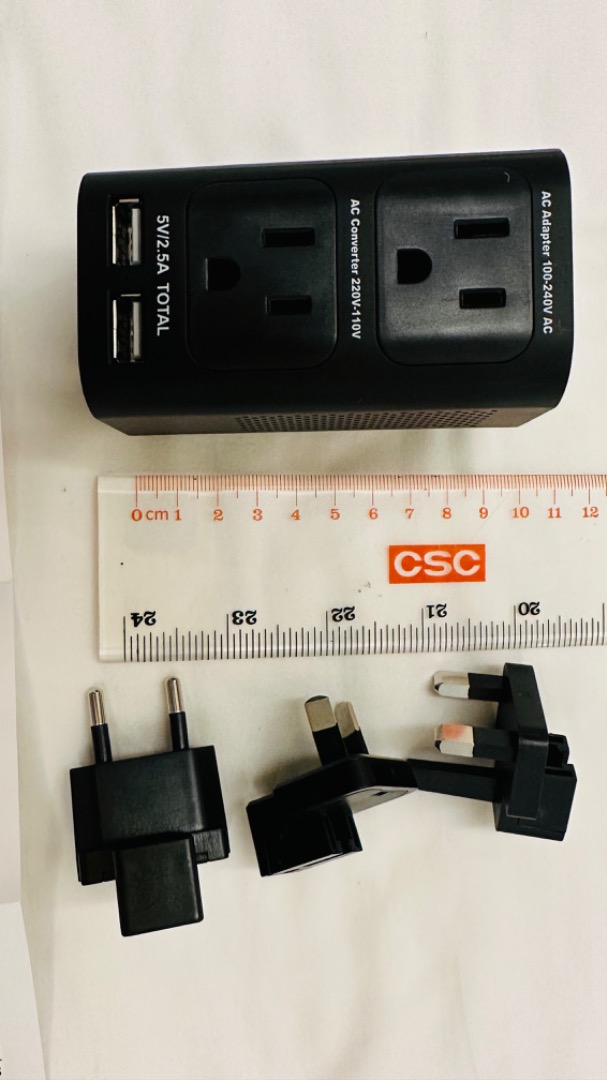 Mapambo Voltage Converter 220V to 110V, 2000W Travel Adapter Global ...