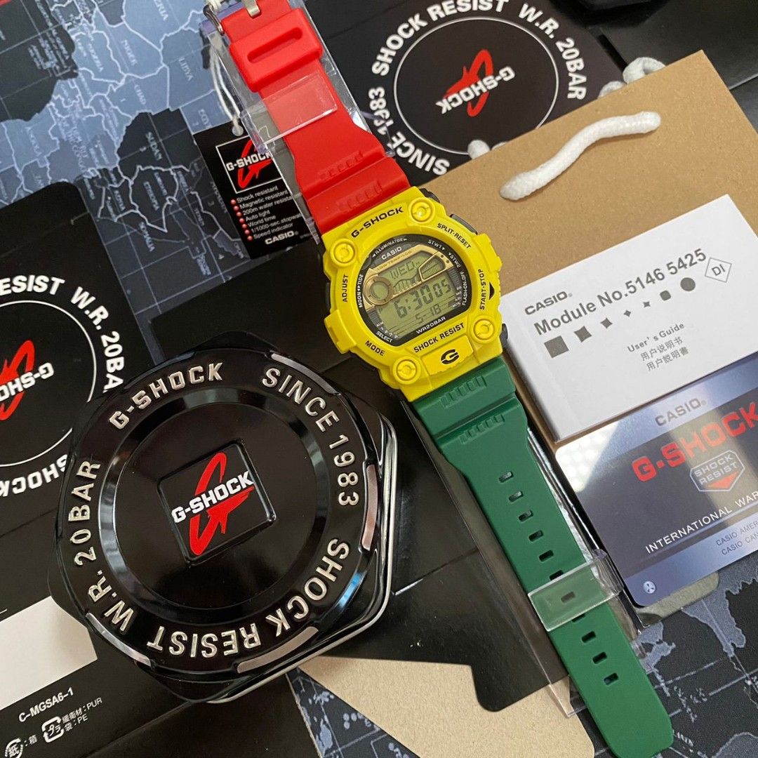 Mat moto rasta, Men's Fashion, Watches & Accessories, Watches on Carousell