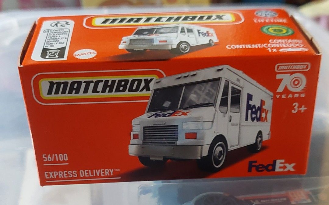 全新Matchbox Fedex Express Delivery, 興趣及遊戲, 玩具 & 遊戲類 - Carousell