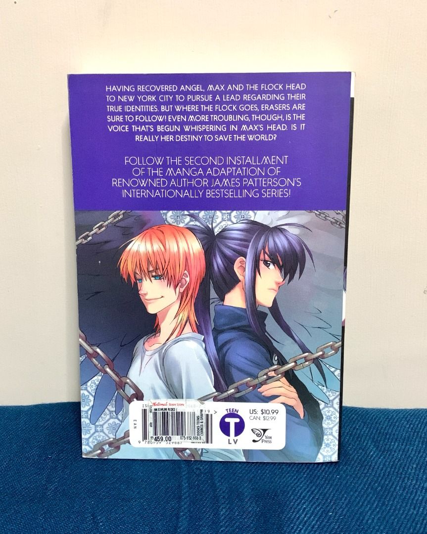 Maximum Ride Volume 2 by James Patterson, Narae Lee on Carousell