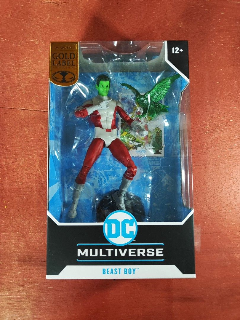 Mcfarlane DC Multiverse Beast Boy Nobody's Hero Gold Label, Hobbies ...