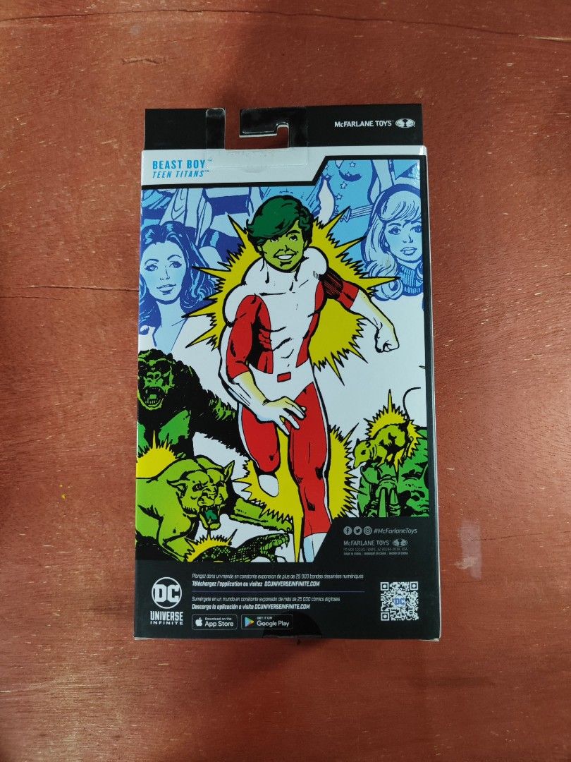 Mcfarlane DC Multiverse Beast Boy Nobody's Hero Gold Label, Hobbies ...