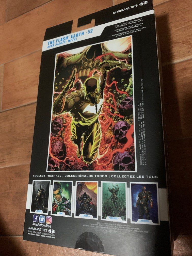 Mcfarlane the flash earth 52, Hobbies & Toys, Toys & Games on Carousell