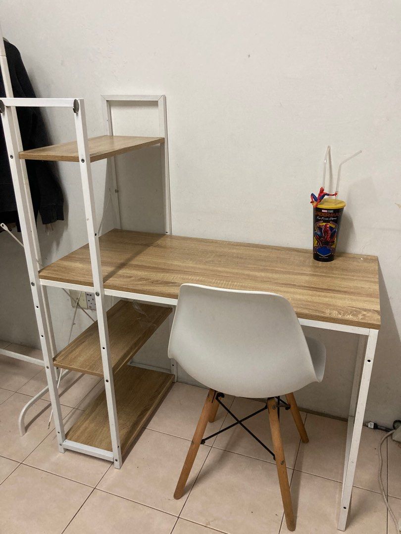 MEJA KERUSI DAN ALMARI, Furniture & Home Living, Furniture, Tables ...