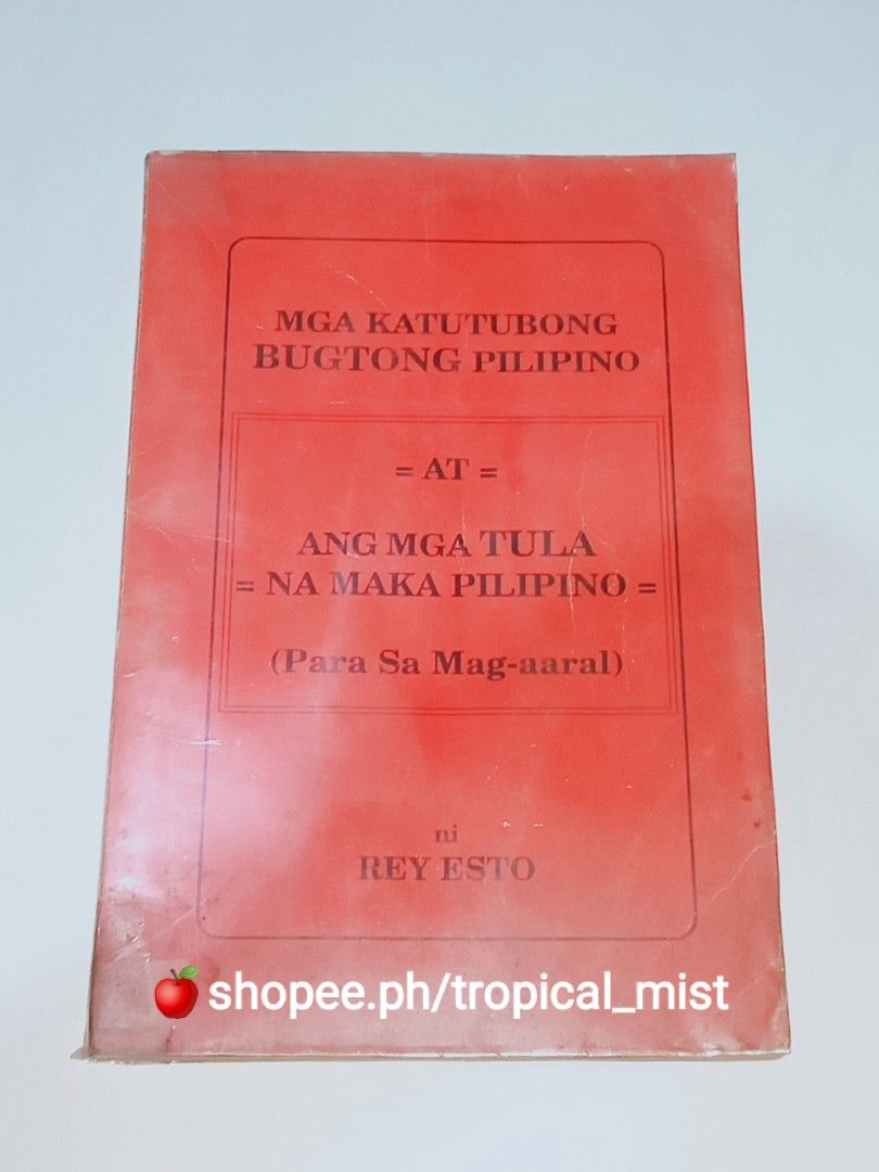 Mga Katutubong Bugtong Pilipino TP/SB by Rey Esto, Hobbies & Toys ...