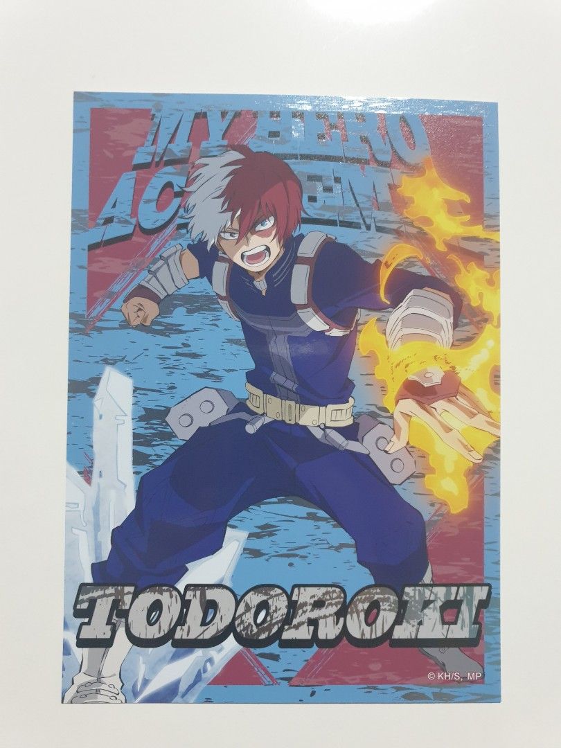 MHA/BNHA Todoroki Shoto Decor Art Collection, Hobbies & Toys ...