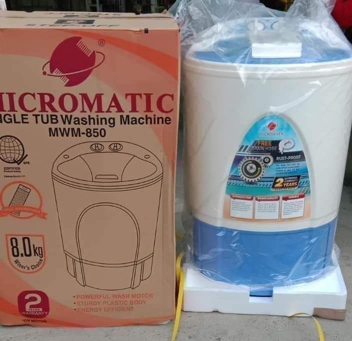 Micromatic MWM850 8.0kg Washing Machine Single Tub (BRAND NEW - NO BOX ...