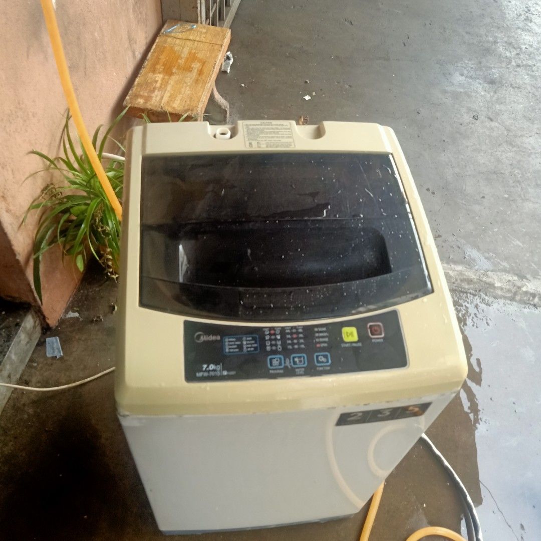 midea fully automatic Washing machine 7kg, TV & Home Appliances ...