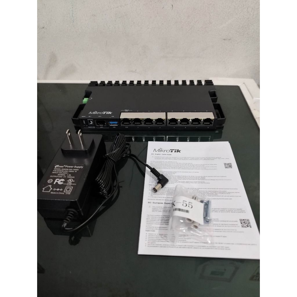 Mikrotik RB5009UG+S+IN Heavy-Duty 1U Home Router With USB, 1G And 2.5G ...