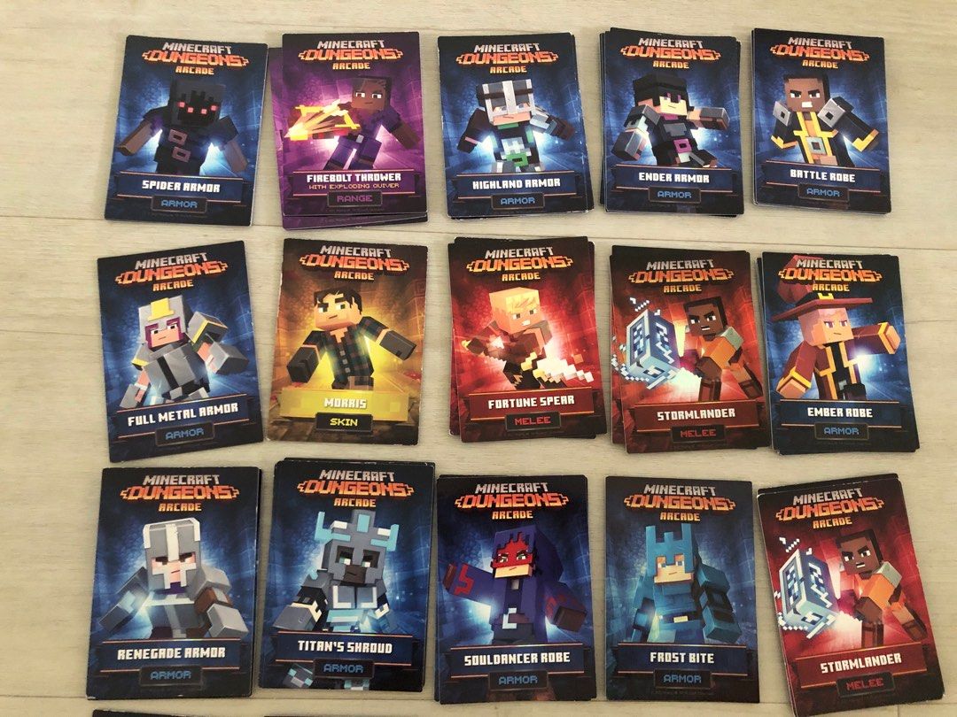 Minecraft card, Video Gaming, Video Games, Others on Carousell