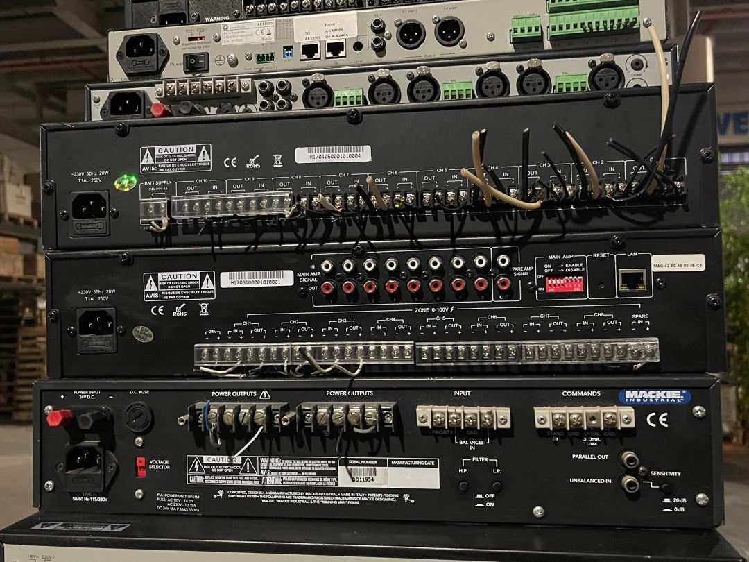 Mixed amplifiers, Audio, Soundbars, Speakers & Amplifiers on Carousell