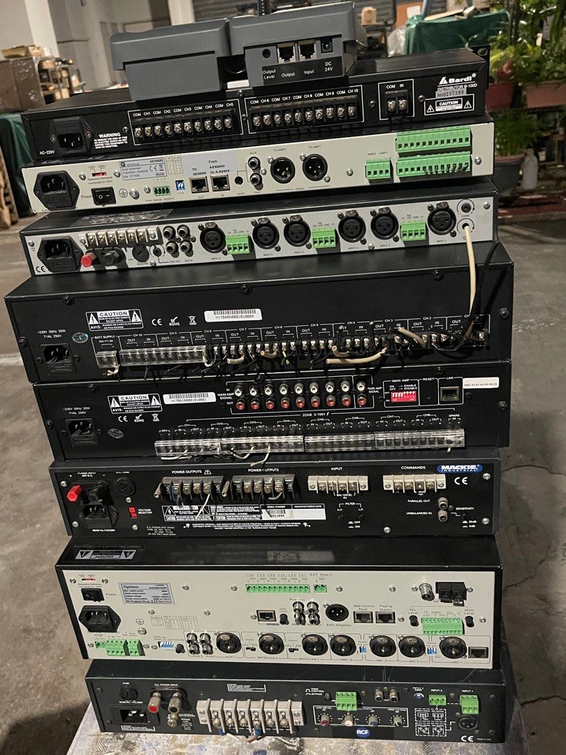 Mixed amplifiers, Audio, Soundbars, Speakers & Amplifiers on Carousell