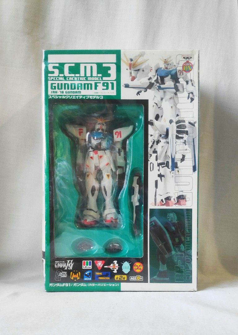 MOBILE SUIT GUNDAM F91 - GUNDAM F-91 - [SCM - SPECIAL CREATIVE MODEL ] BANPRESTO DX on Carousell