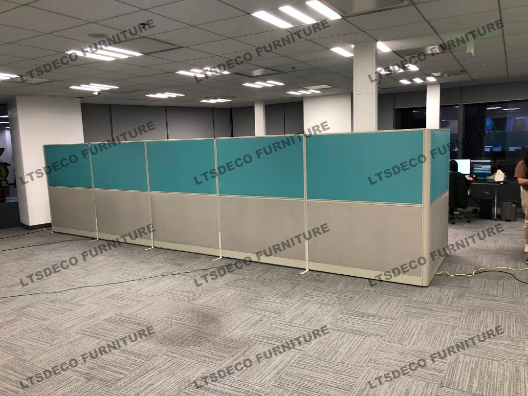 MODULAR SCREEN PANEL OFFICE PARTITION on Carousell