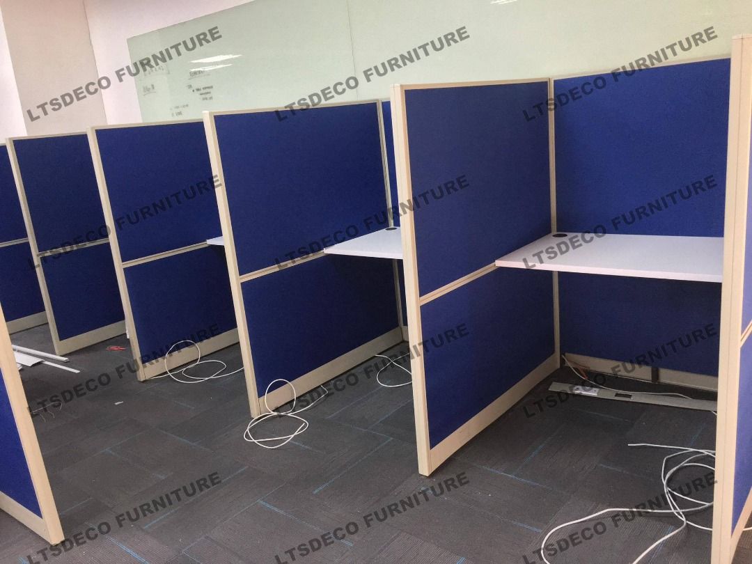 MODULAR TABLES OFFICE PARTITION FURNITURE on Carousell