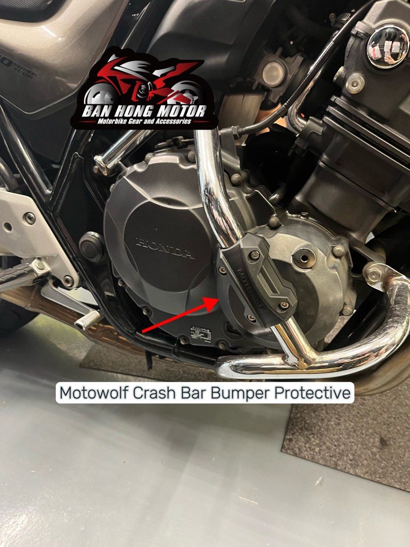 Motowolf Motorcycle Crash Bar Bumper Protective /Bumper Protector ...