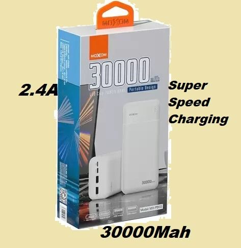Moxom MX-PB55 Super Speed 30000mAh 20K 10K PB 55 PB 53 PB54 Fast ...