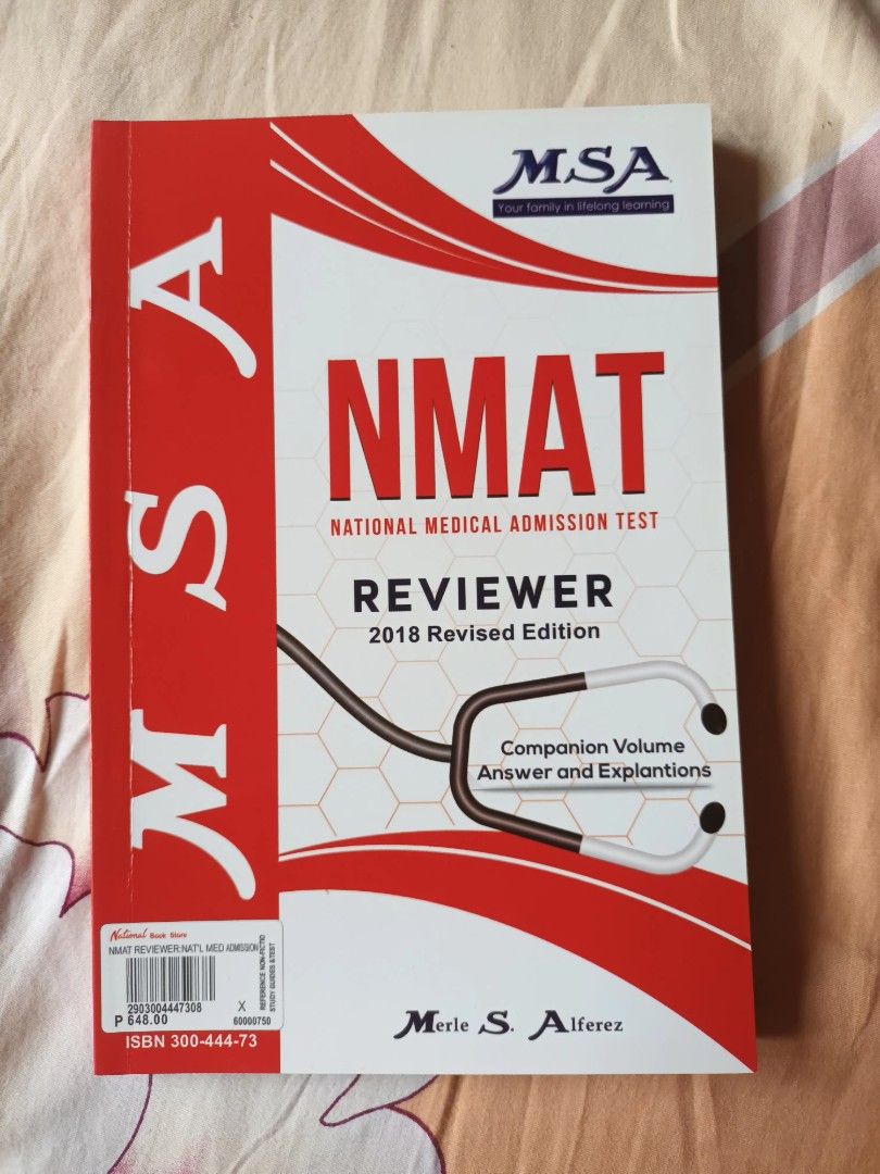 MSA NMAT Reviewer Set, Hobbies & Toys, Books & Magazines, Assessment ...