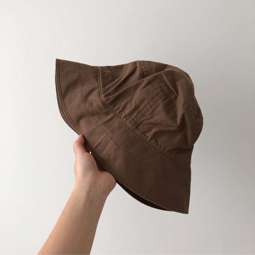 MUJI Brown Bucket Hat, Women's Fashion, Watches & Accessories, Hats ...