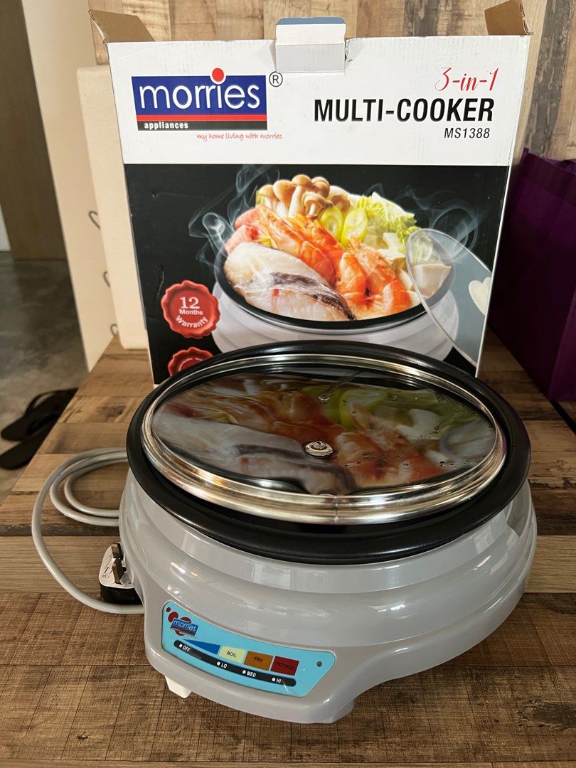 Multi cooker for hotpot, fry and boil, TV & Home Appliances, Kitchen ...