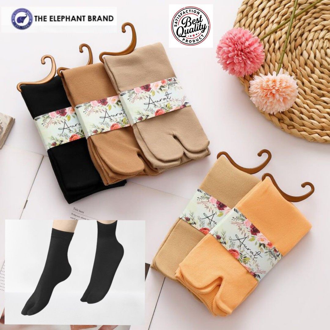 Muslimah Toe Socks (Instock), Women's Fashion, Muslimah Fashion ...
