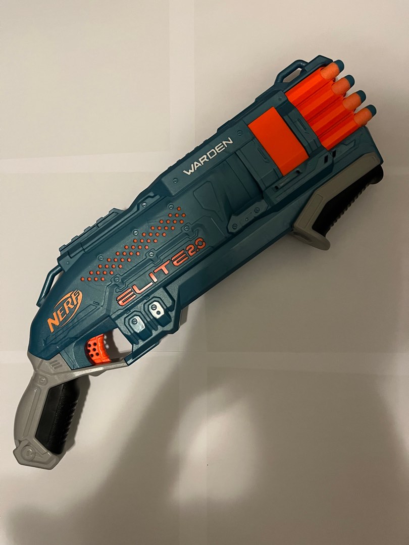 Nerf elite 2.0 warden, 興趣及遊戲, 玩具 & 遊戲類 - Carousell