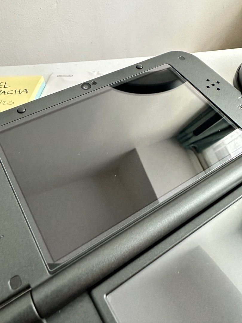 New 3ds XL metallic black on Carousell