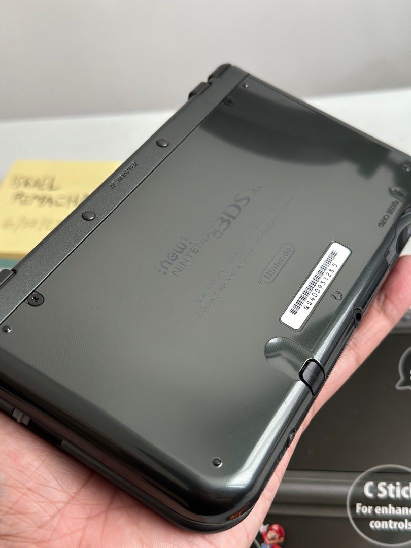 New 3ds XL metallic black on Carousell