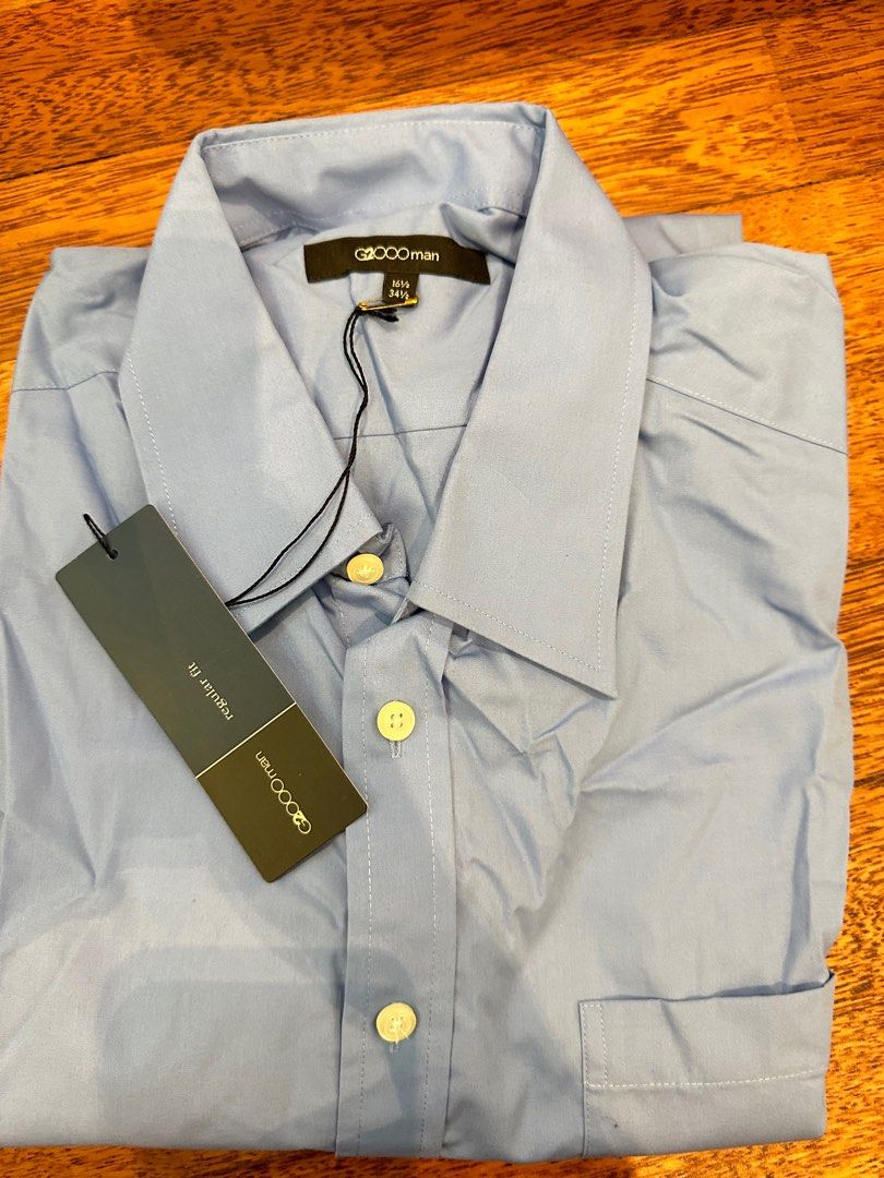 New G2000 Men Shirt, Men's Fashion, Tops & Sets, Formal Shirts on Carousell