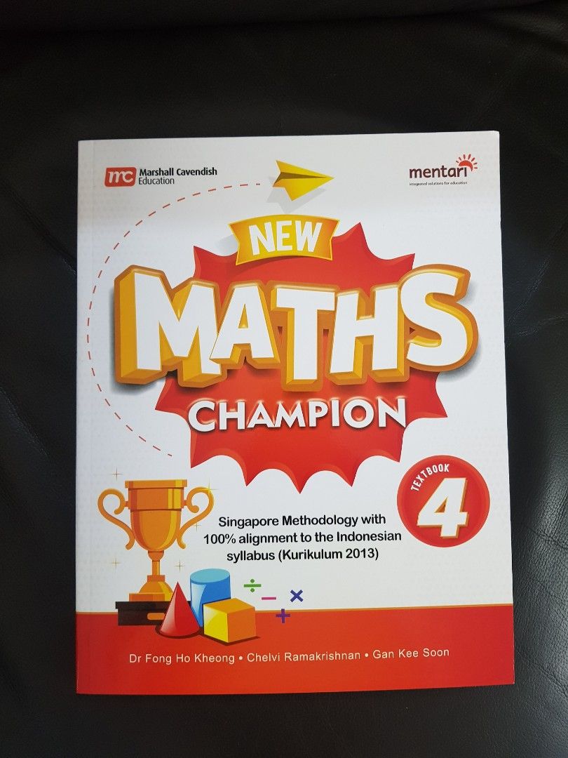 New Maths Champion TextBook4 on Carousell