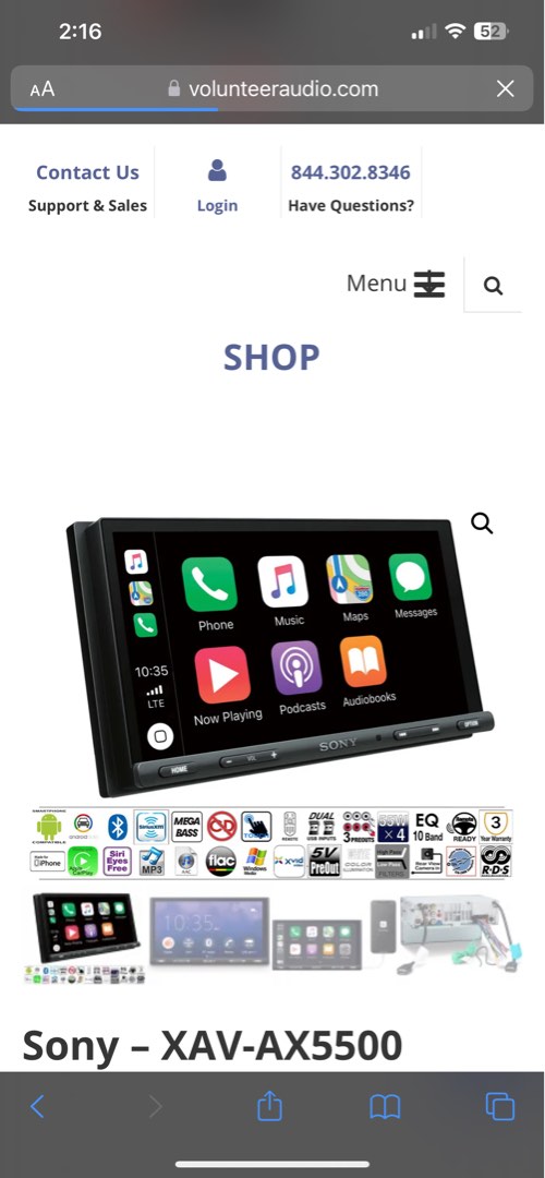 New Sony head unit Bought and never used full set no box #pioneer, Car ...