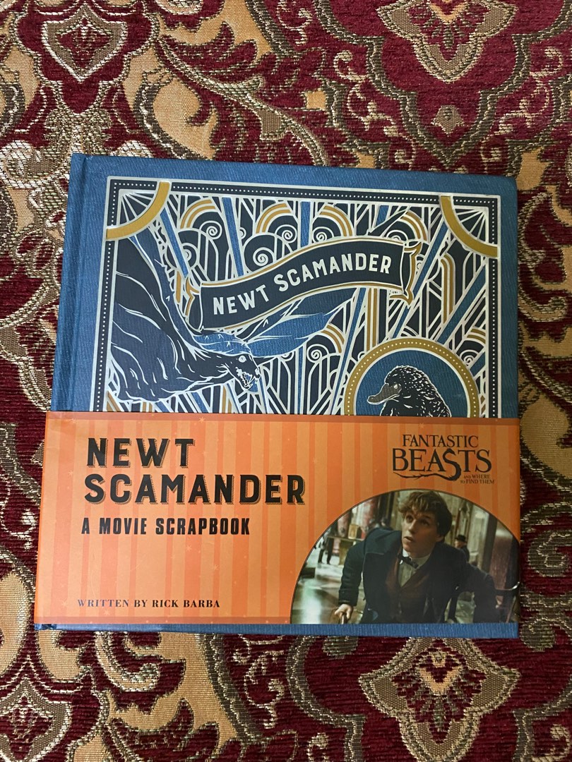 Newt Scamander A Movie Scrapbook, Hobbies & Toys, Books & Magazines, Storybooks on Carousell