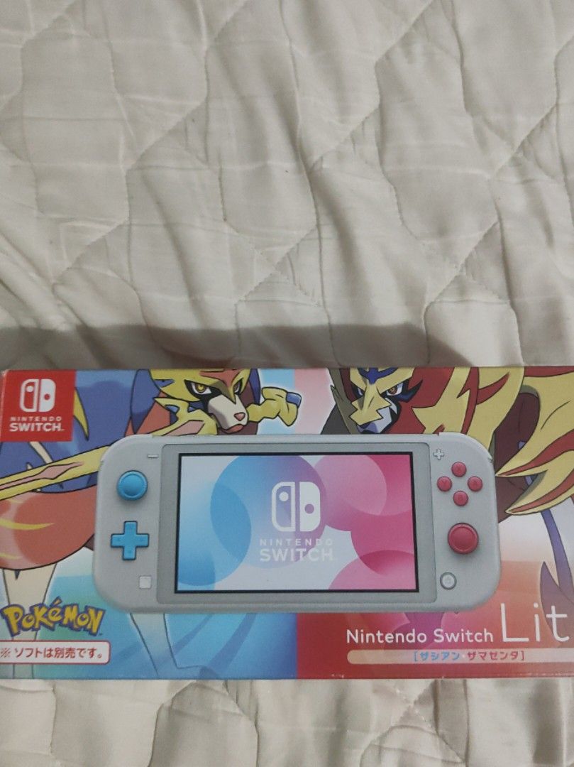 Nintendo Switch Lite pokemon edition, Video Gaming, Video Game Consoles ...