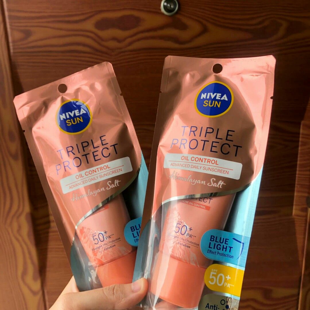 Nivea spf 50 pa+++ on Carousell
