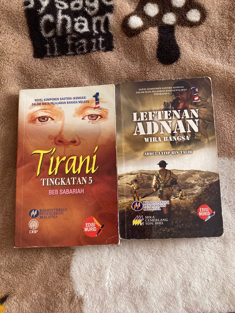 Novel sastera tirani / leftenan adnan komsas tingkatan 5, Hobbies ...