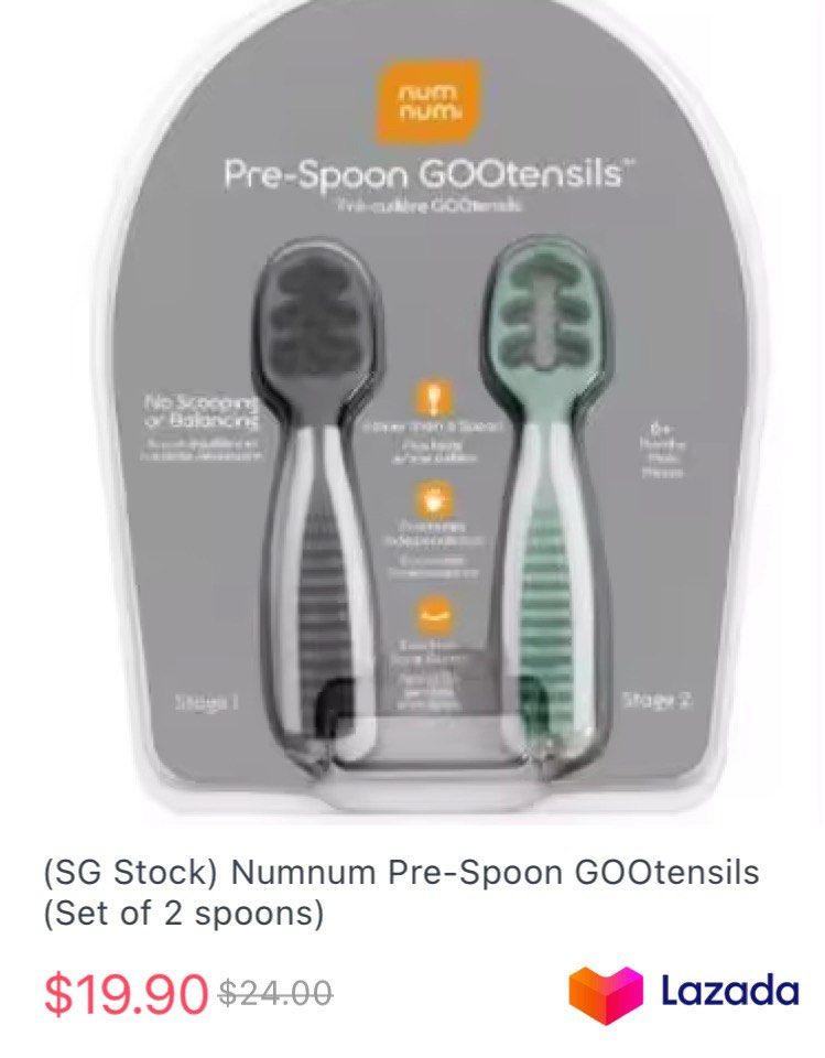 Numnum gootensil, Babies & Kids, Nursing & Feeding, Weaning & Toddler ...