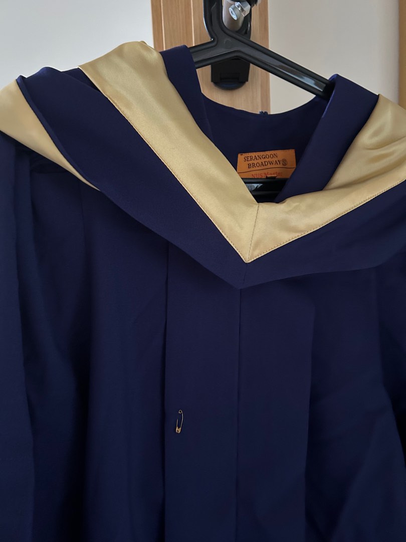NUS master of science graduation gown, Women's Fashion, Coats, Jackets ...