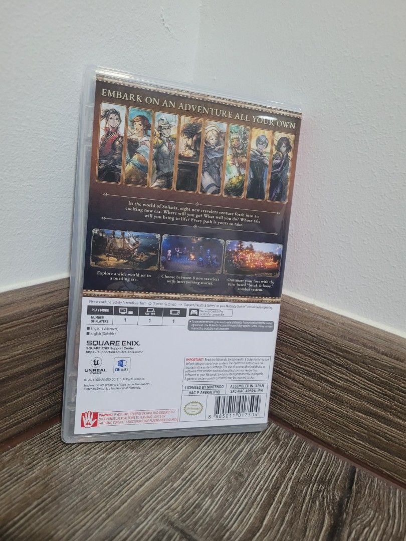 Octopath Traveller II Nintendo Switch, Video Gaming, Video Games ...