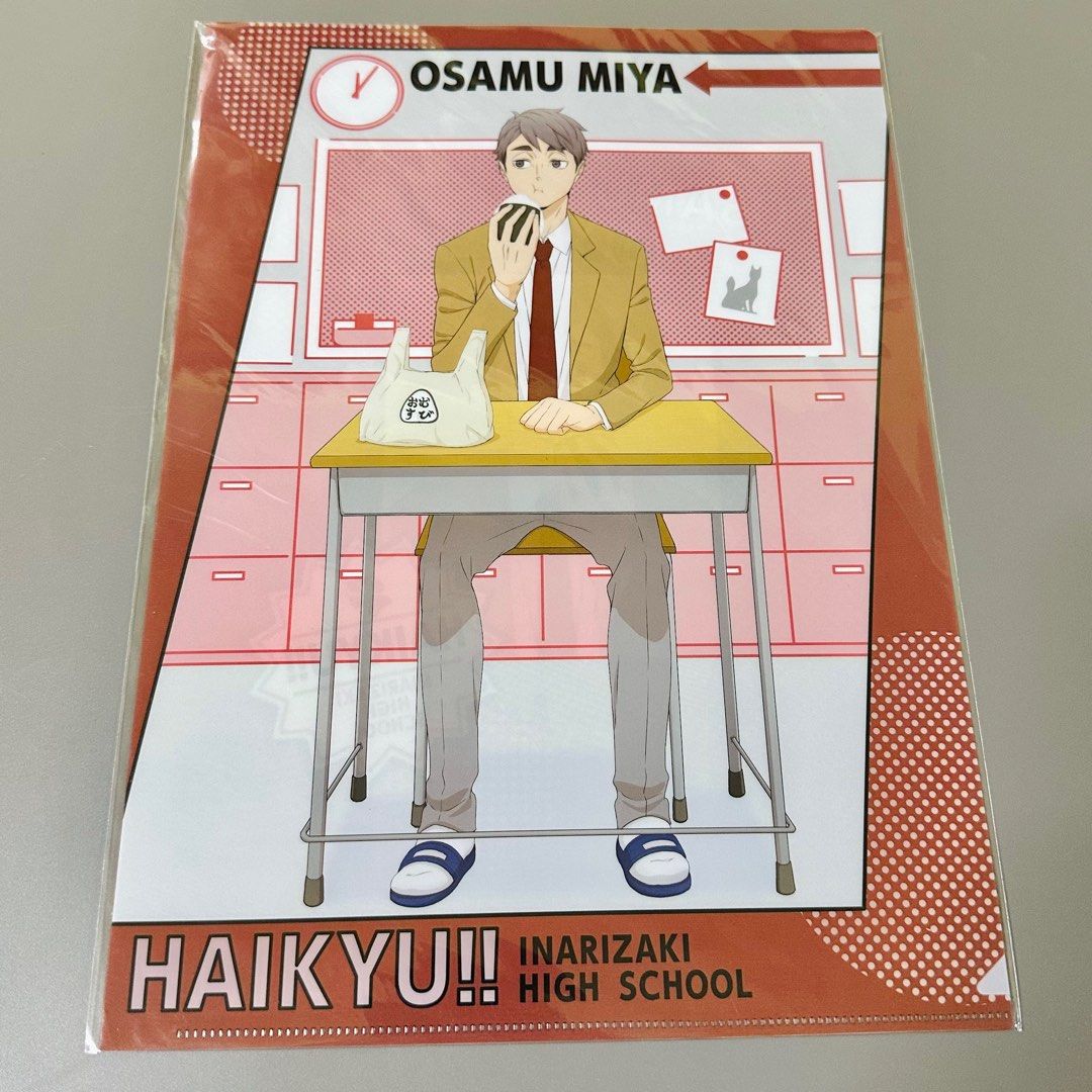 Official Haikyuu!! Osamu Miya A4 File Folder 31x22cm - Php 195, Hobbies ...