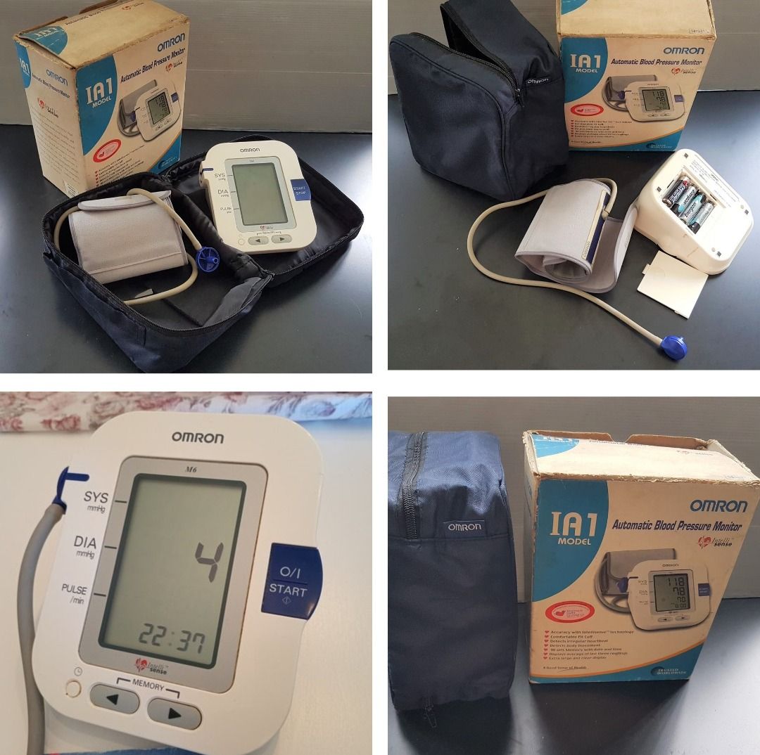 Omron Automatic Blood Pressure Monitor with Intellisense, Model IA1 ...
