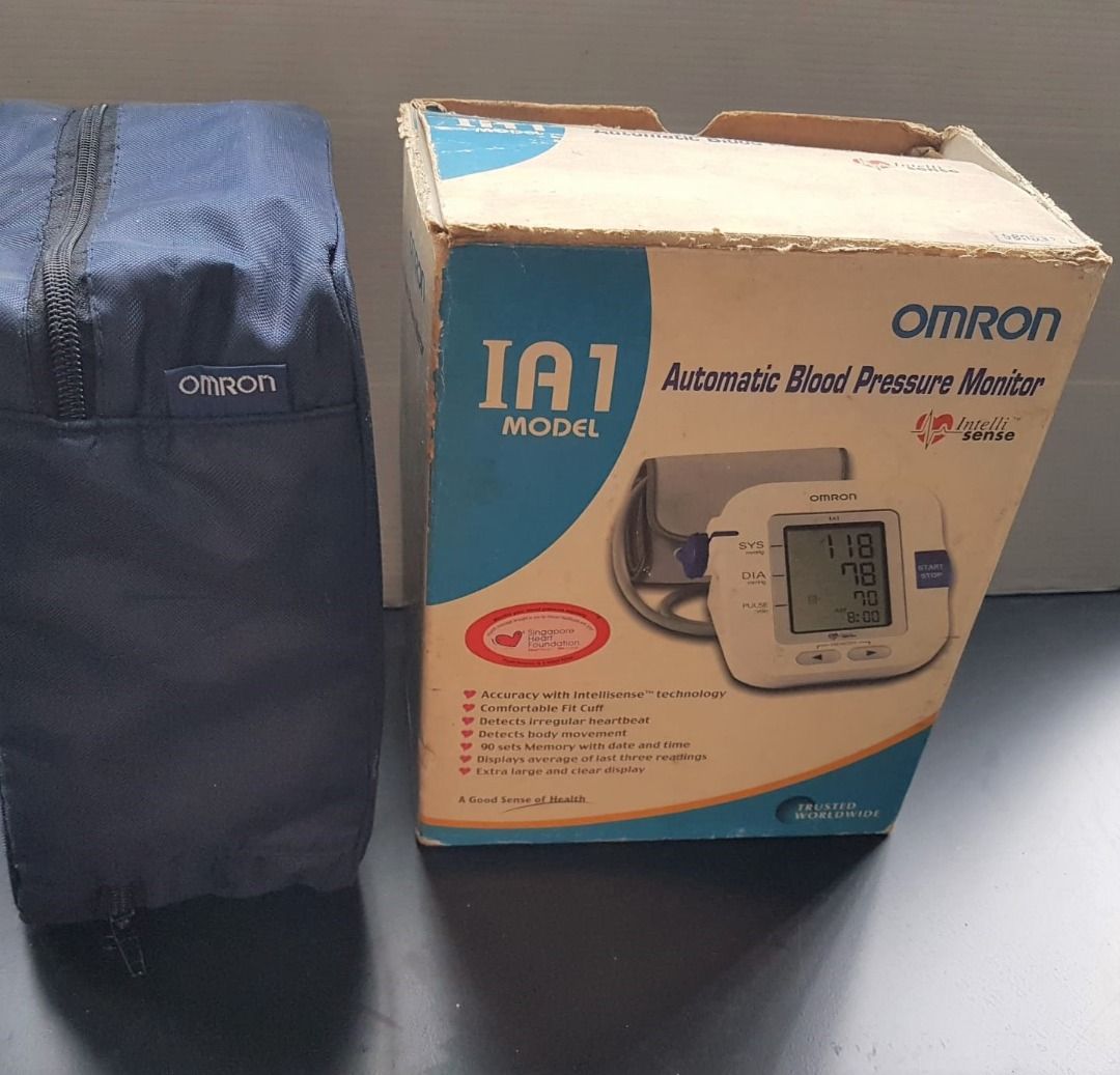 Omron Automatic Blood Pressure Monitor with Intellisense, Model IA1 ...